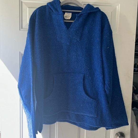 frank’s textiles | Jackets & Coats | Royal Blue Baja Jacket L | Poshmark